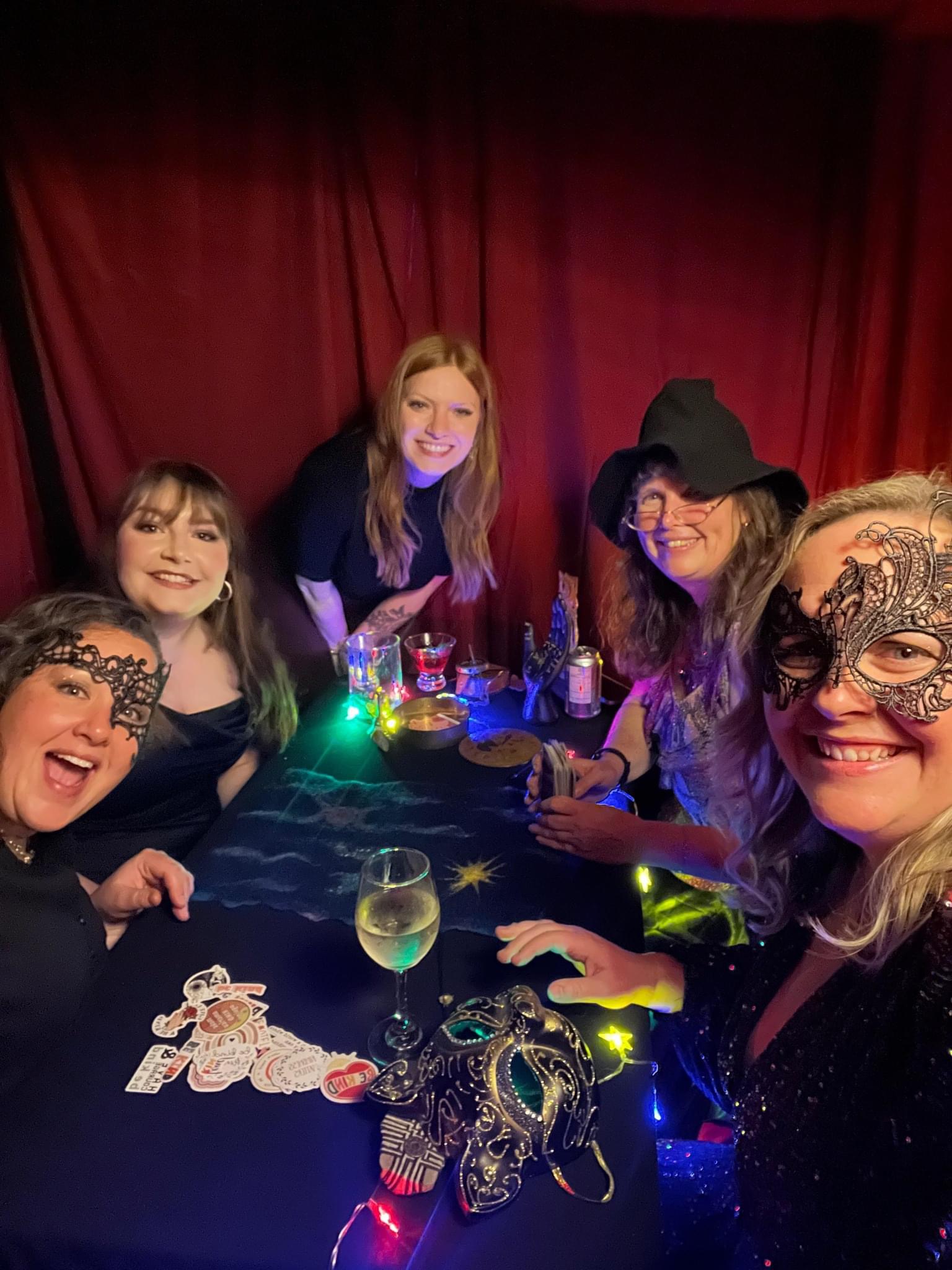 Noel en Noir: A tarot adventure at a masquerade ball - Curious Crone