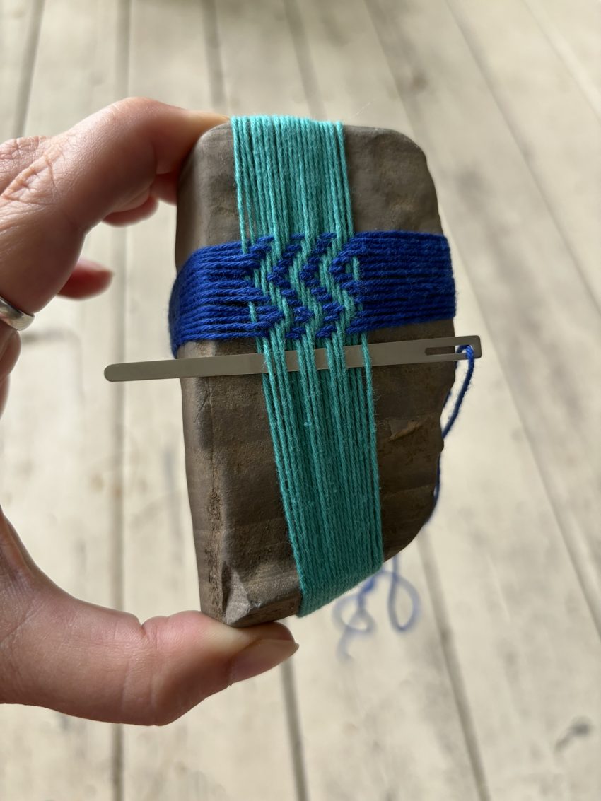 Summer 2024 fixation, part two: wrapping rocks - Curious Crone