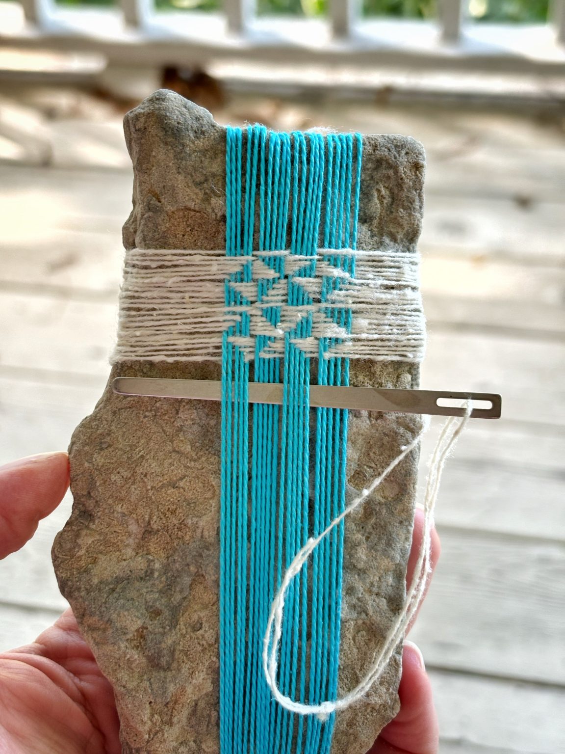 Summer 2024 fixation, part two: wrapping rocks - Curious Crone