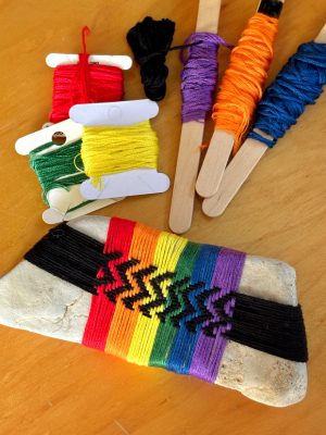 Summer 2024 fixation, part two: wrapping rocks - Curious Crone